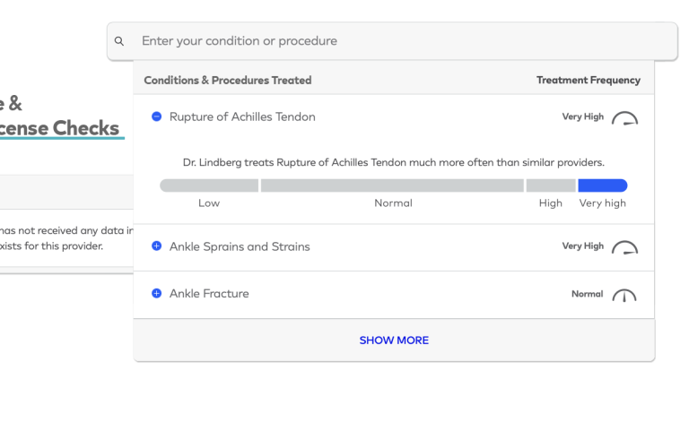 Experience & Medical License Checks