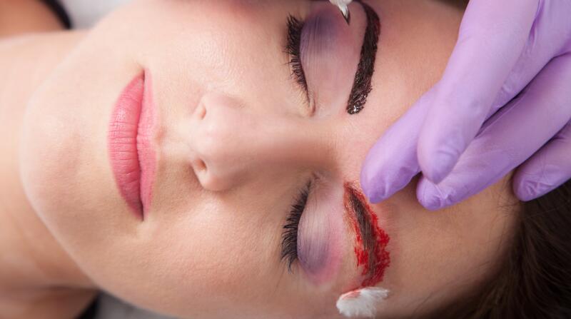 does getting eyebrows tattooed hurt