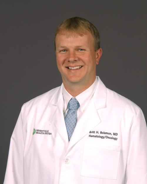 Dr. Britt Bolemon, MD, Hematologist Oncologist - Greenville, SC | Sharecare